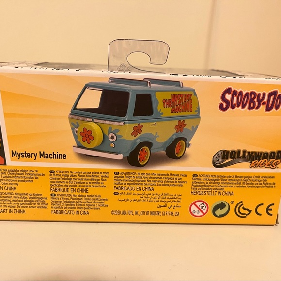 Jada | Toys | New Scooby Doo Cartoon Jada Rides Time Machine Van Dicast ...